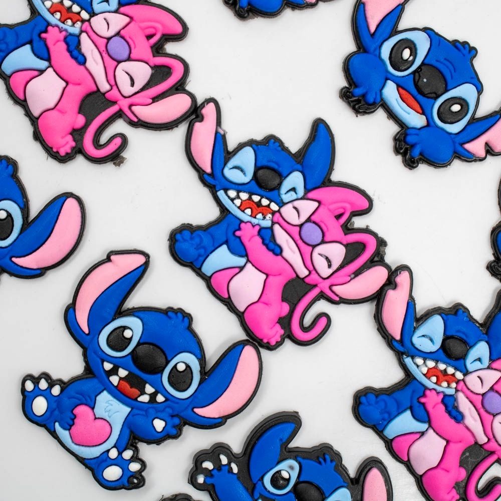 KIT APLIQUE STITCH VARIADOS EMBORRACHADO COM 05 PEÇAS