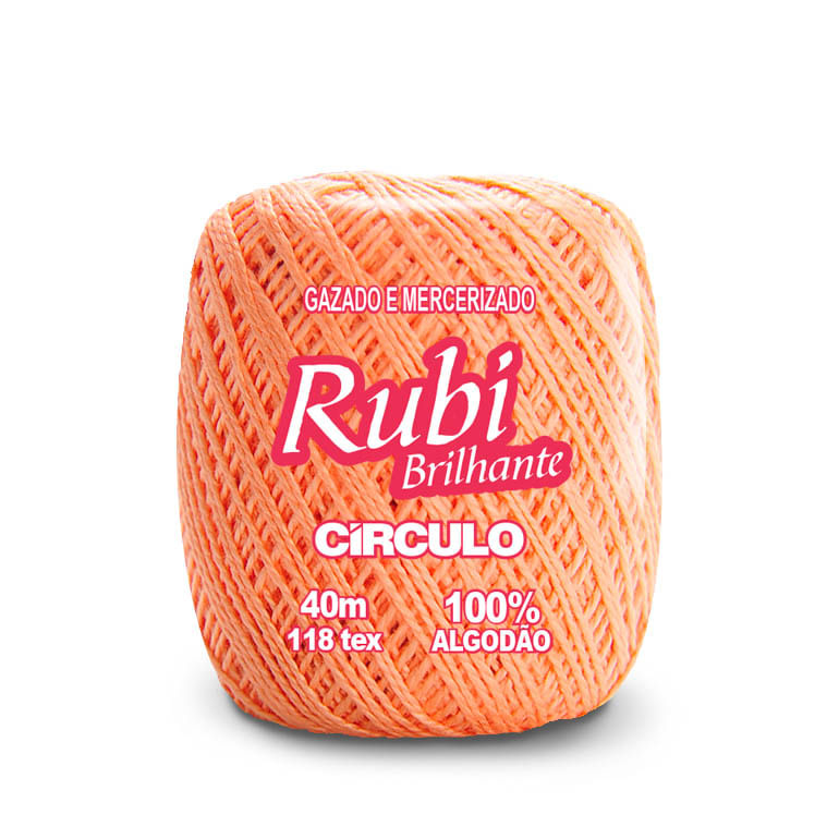 FIO CIRCULO RUBI 40M EM ALGODÃO COM 5G