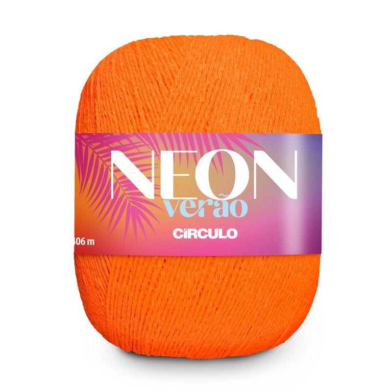 Fio Círculo Neon Verão 400m com 150g - Ladeira Armarinhos