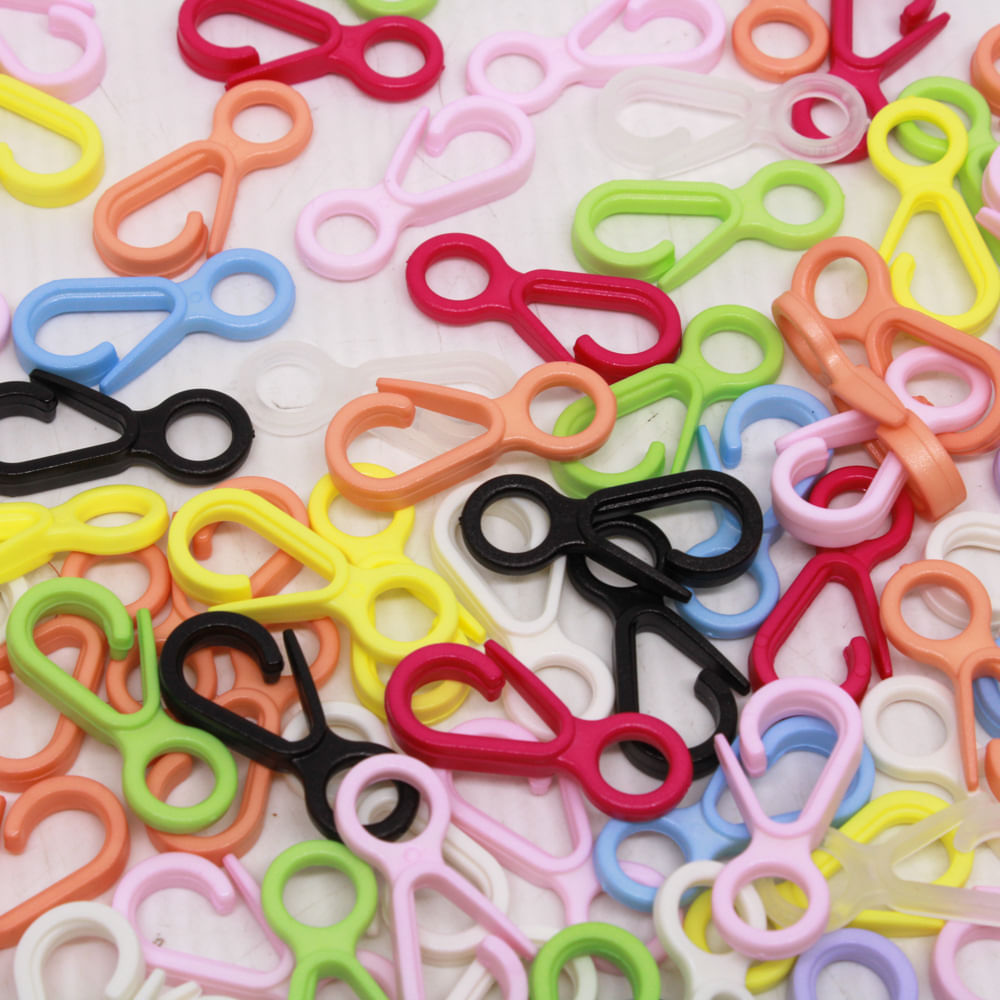 FECHO EM PLASTICO COM 10 PEÇAS