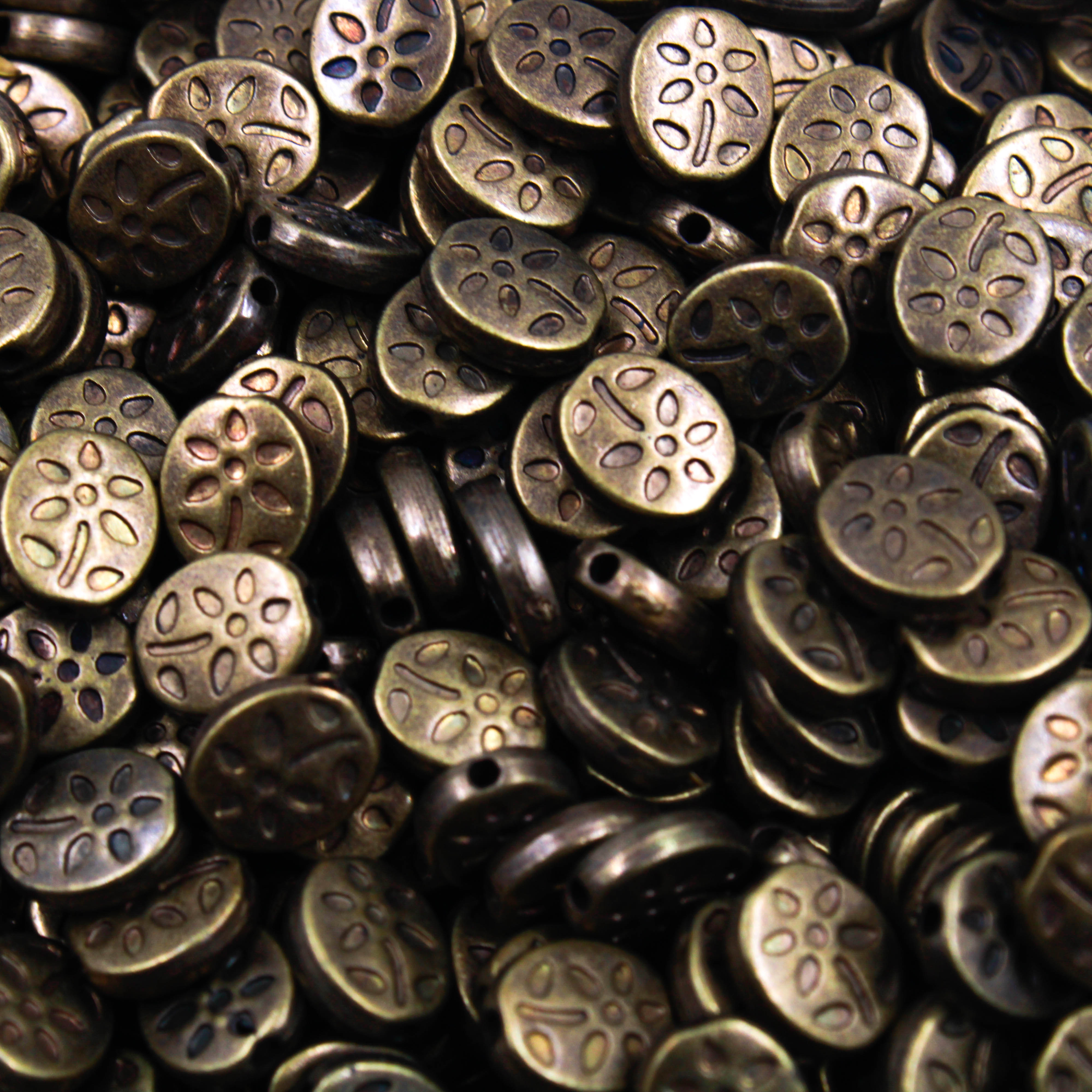 OVAL PASSANTE ACHATADO 8X7X2 250GR - Ladeira Bijuterias agora é Armarinhos